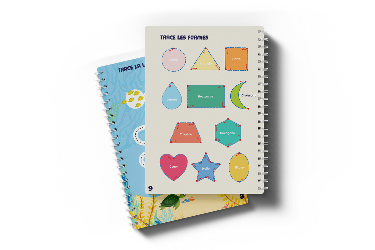 French - Pen Control & Writing activity book – Lanalou